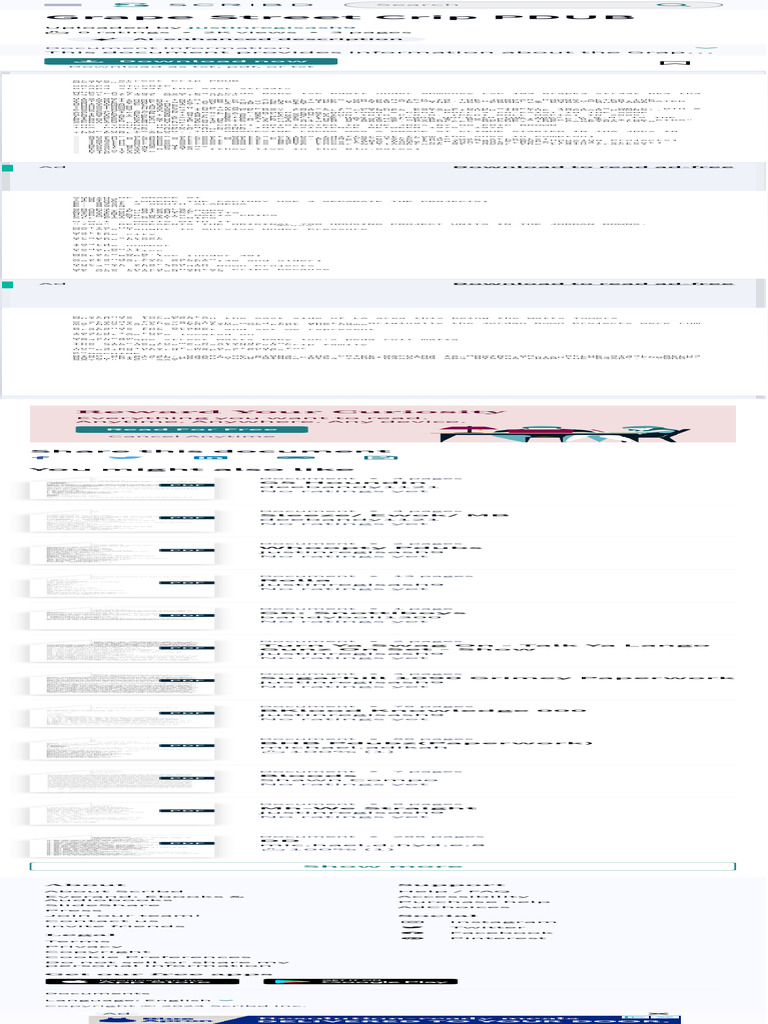 Grape Street Crip PDUB PDF Crops Originating From Europe Grape | PDF | Gang