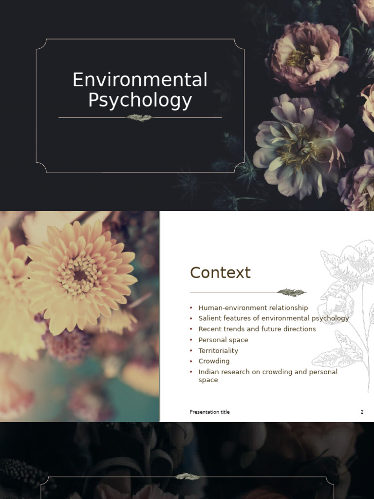 Understanding Environmental Psychology | PDF | Psychology | Stress ...