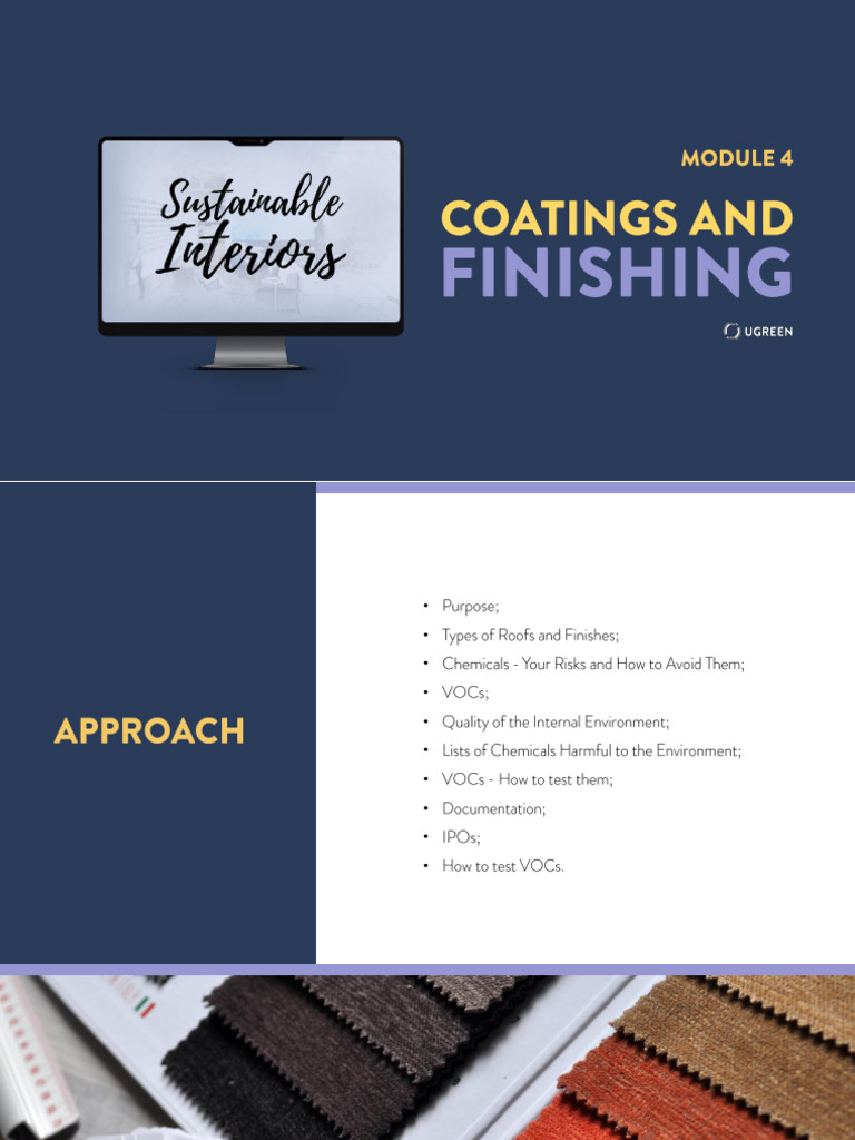 Sustainable Materials-Coatings and Finishes - Class 2 | PDF