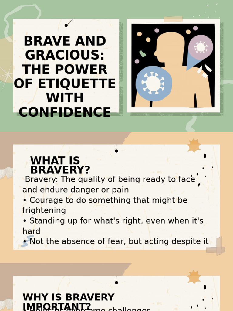Brave and Gracious The Power of Etiquette With Confidence | PDF ...