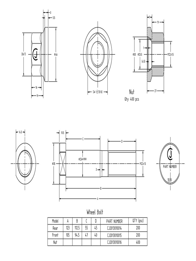 Wheel Bolt | PDF