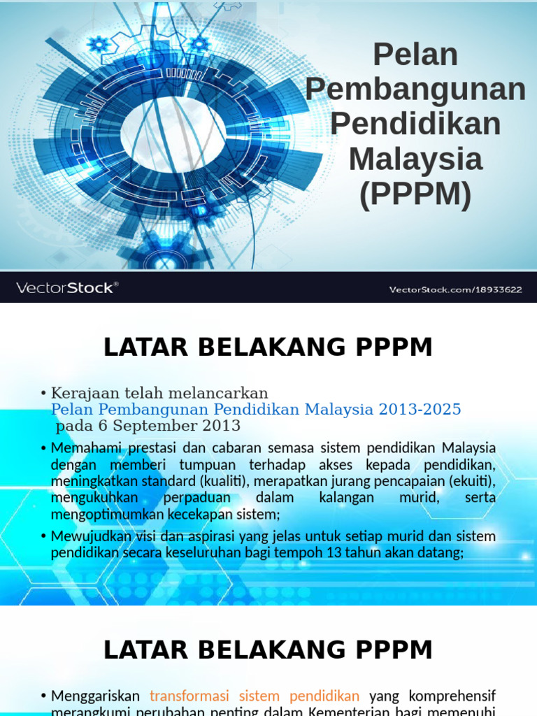 Pelan Pembangunan Pendidikan Malaysia (PPPM) | PDF