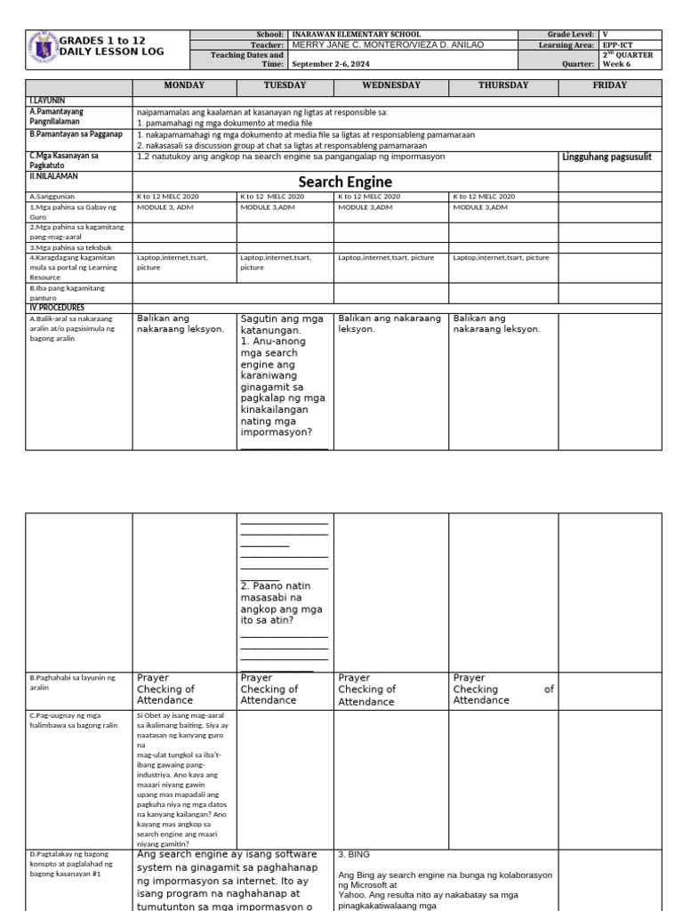 DLL_EPP 5_Q4_W6 | PDF