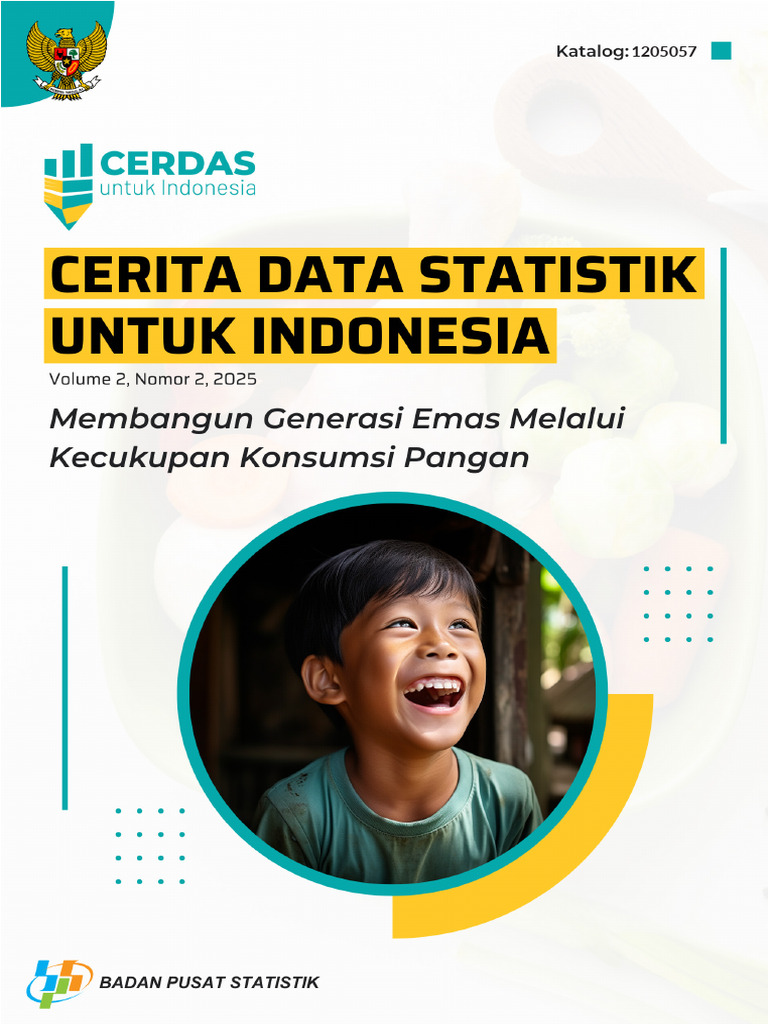 Cerita Data Statistik Untuk Indonesia Membangun Generasi Emas Melalui Kecukupan Konsumsi Pangan ...