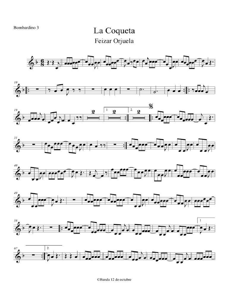Coqueta - Bombardino 3. | PDF