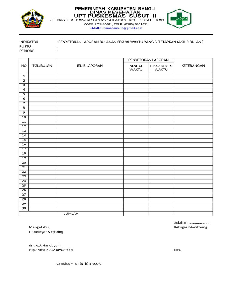 Capaian Indikator Kinerja Jaringan Jan - Juni 2023 | PDF
