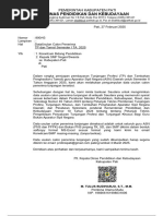 Surat Edaran TPG SMT 1-2024 TNDE | PDF