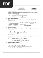 Key Name Reactions for Class 12 Chemistry | PDF | Aldehyde | Amine