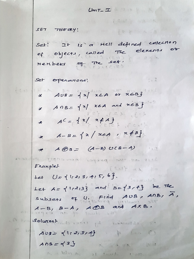 Mathematics Sem5 U1 | PDF