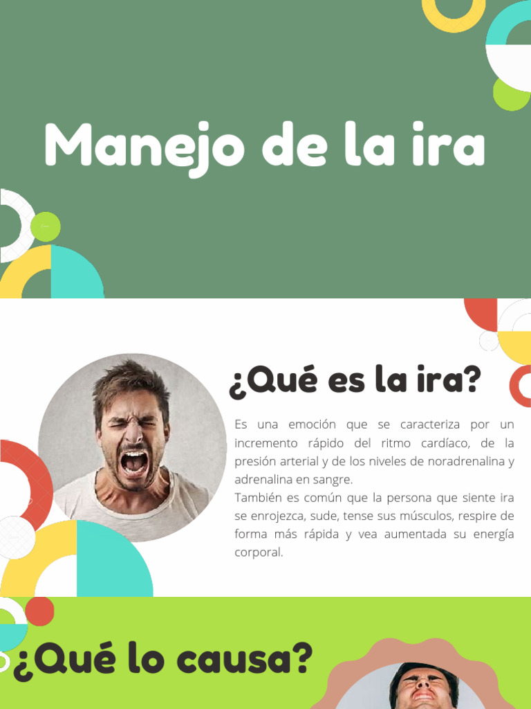 Cómo Manejar y Controlar la Ira | PDF | Ira | Sicología