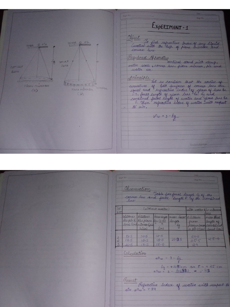 Physics Experiment | PDF