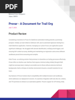 Provar Trial Guide | PDF | Screenshot | Computing