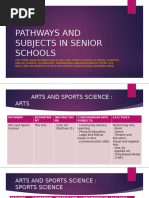 Grade 10 Subject Stream Selection Guide | PDF | Mathematics | Science