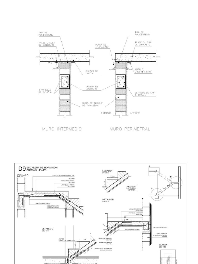 DETALLES ESTRUCTURALES | PDF