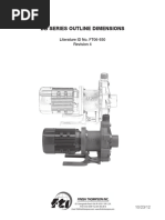B3 and B5 Motor Mounting Dimensions | PDF | Gas Technologies | Plumbing