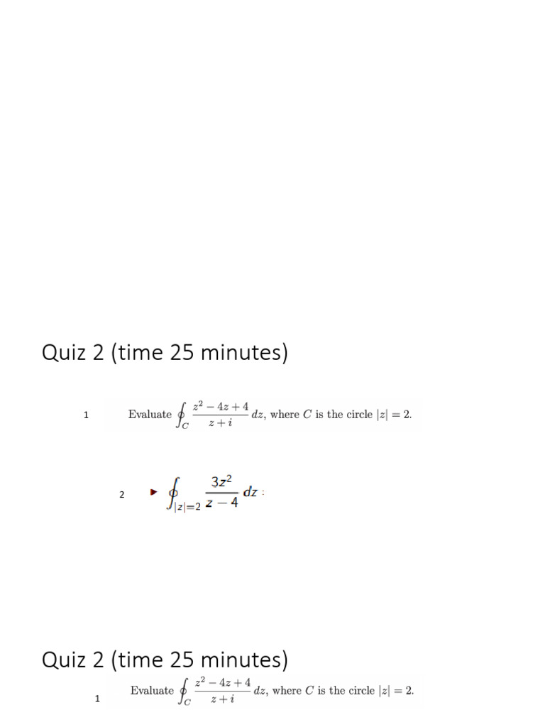 CVT Quiz | PDF