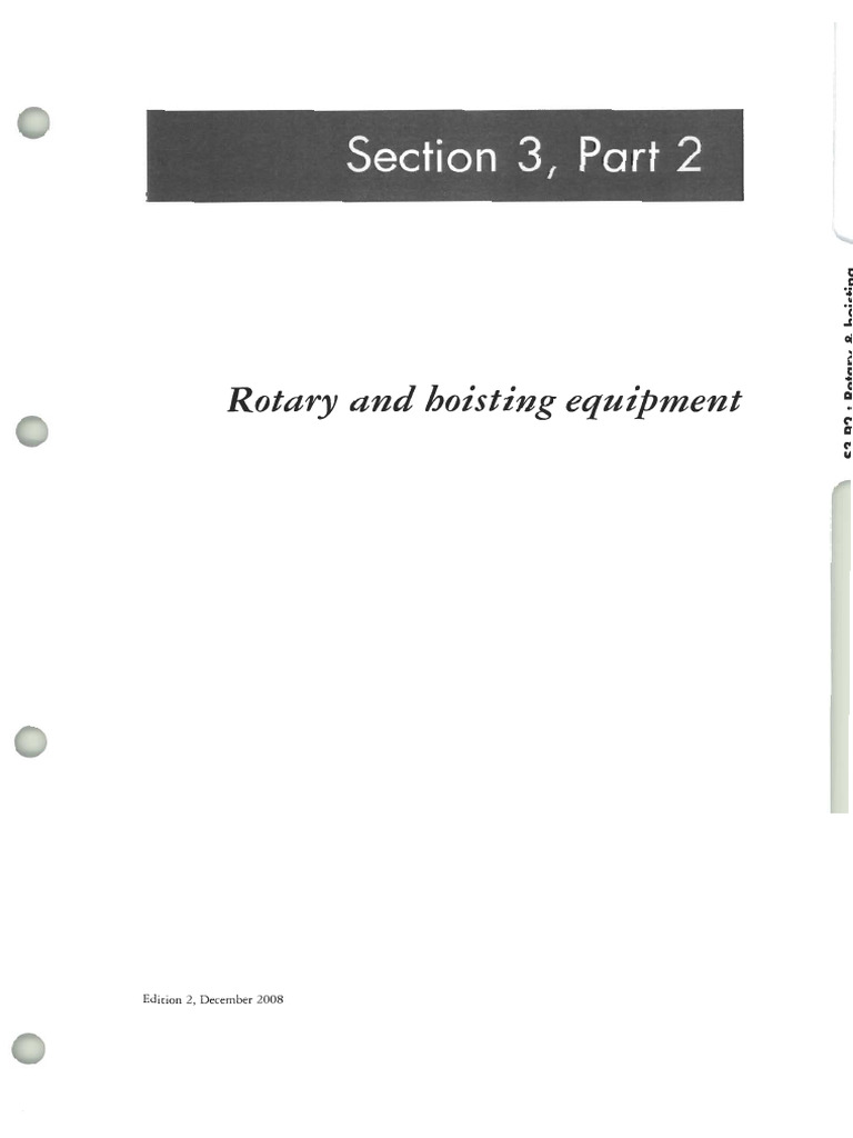 1 - 2 - 2 - Rotary and Hoisting Equipment | PDF