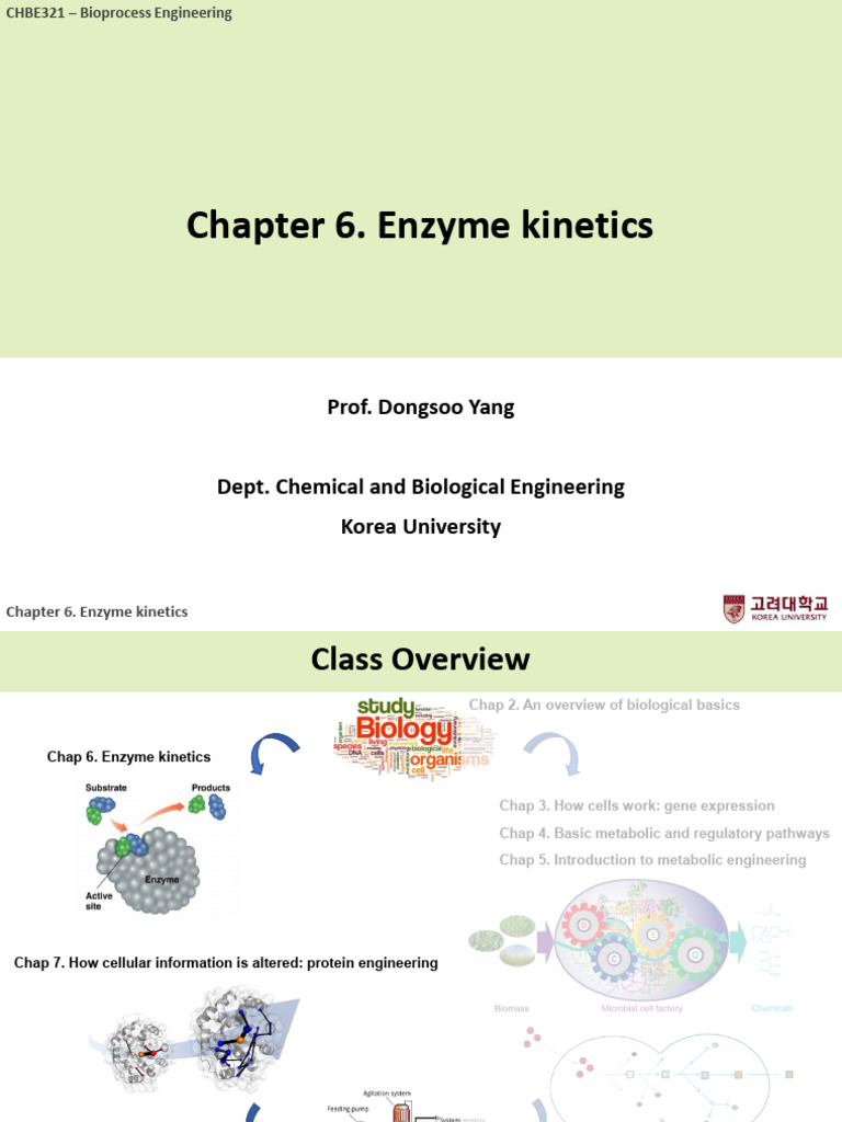 Enzyme Kinetics in Bioprocess Engineering | PDF | Enzyme | Cofactor ...