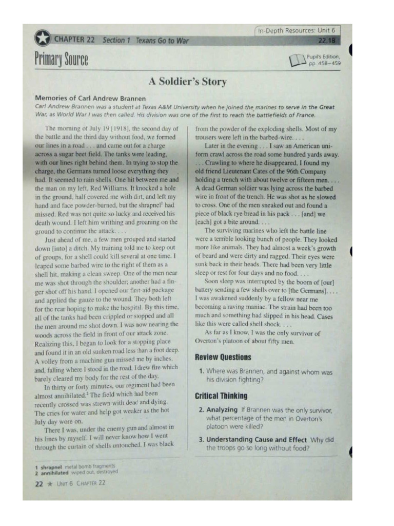 A Soldiers Story | PDF