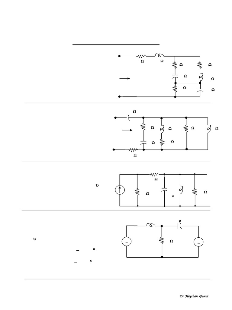 Exercise 1 | PDF | Electrical Impedance | Electrical Engineering