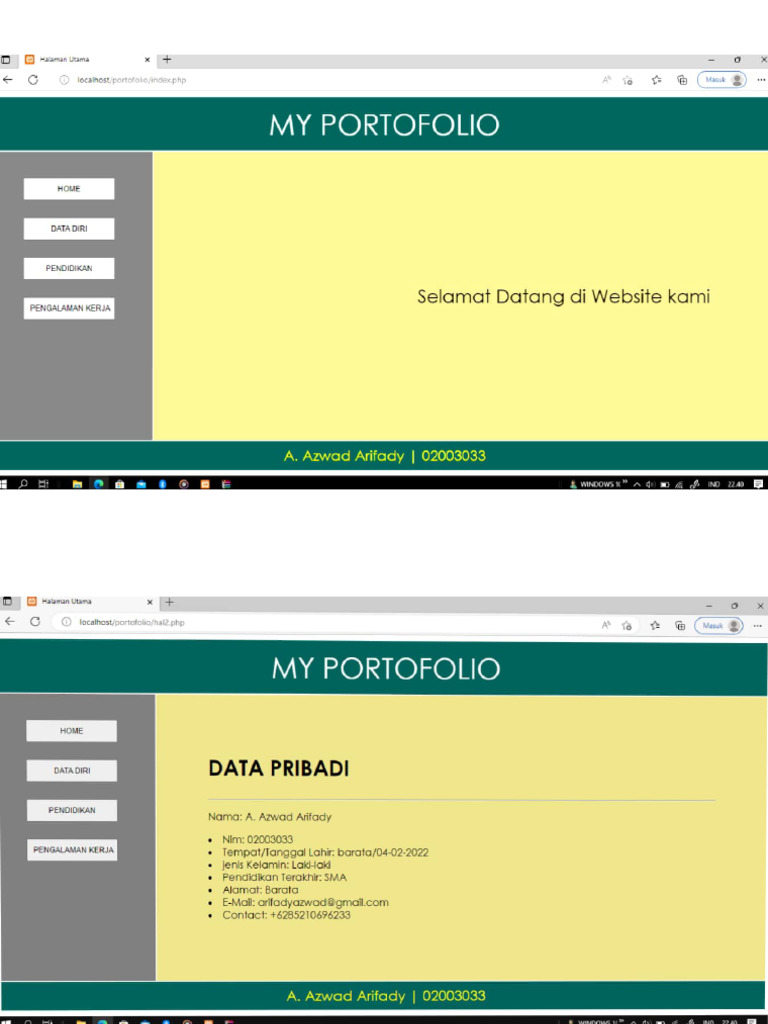 tampilan tugas | PDF