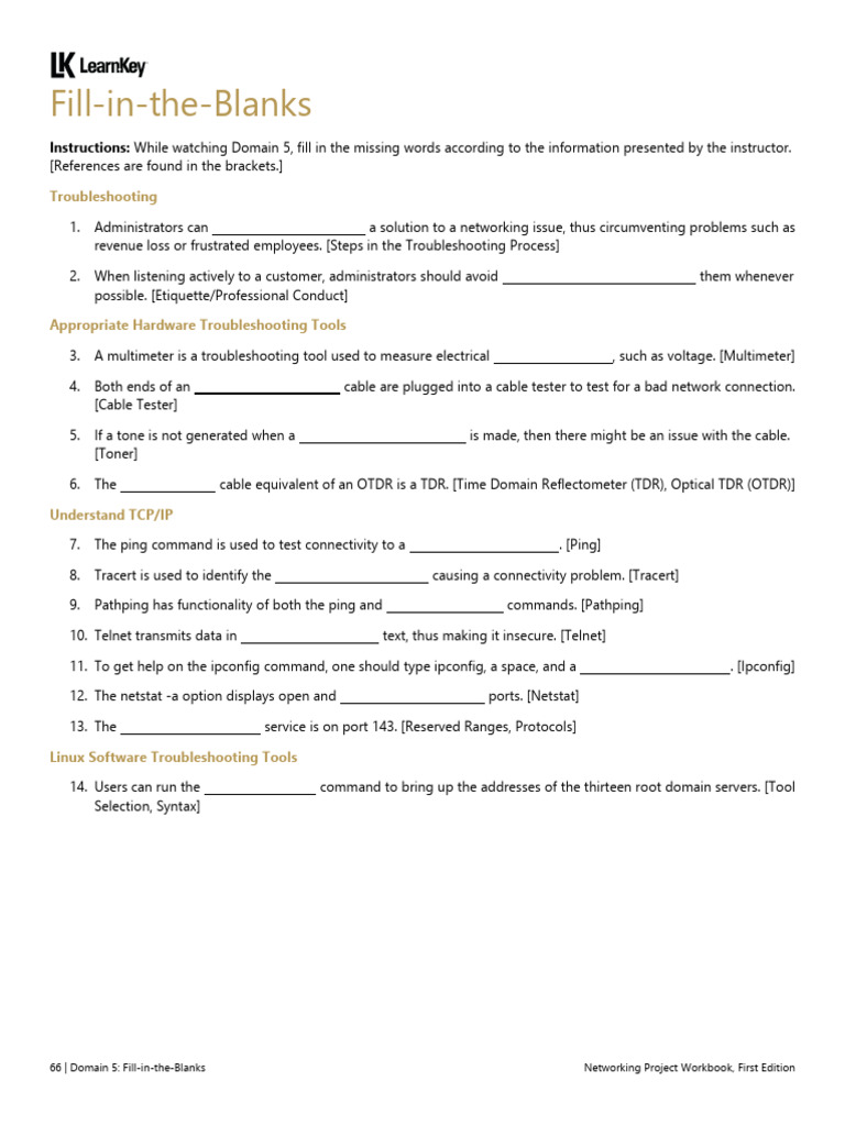 Kami Export - Networking_Student_Workbook (2) | PDF | Ip Address | Port (Computer Networking)
