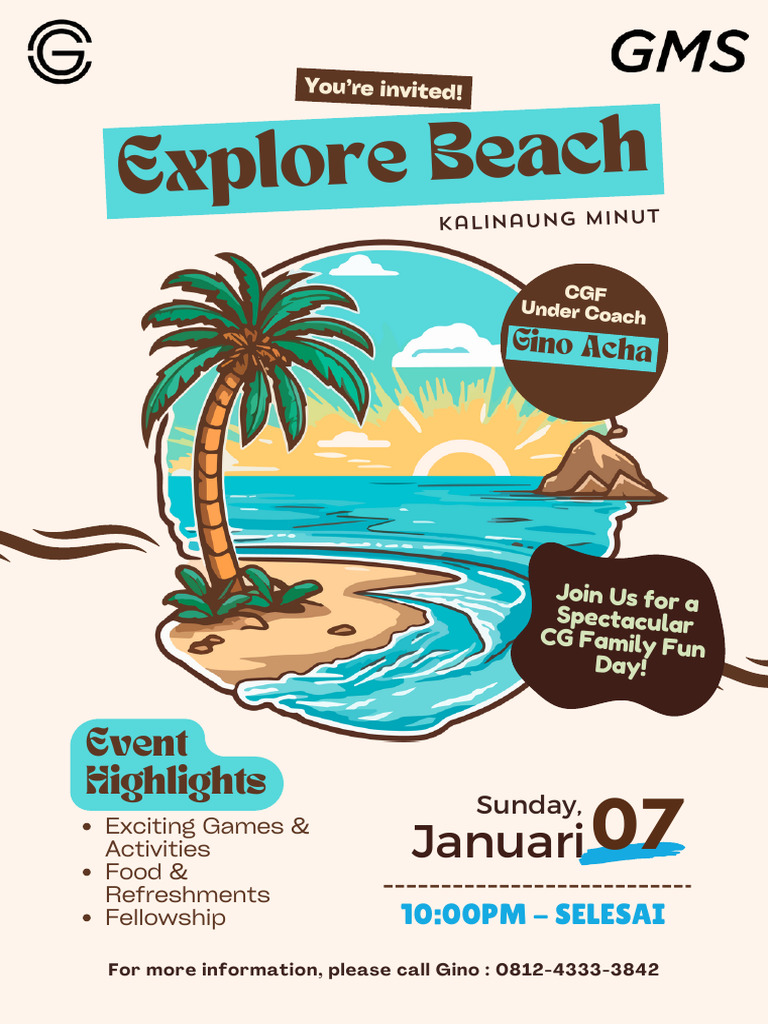 CG Family Fun Day Invitation | PDF