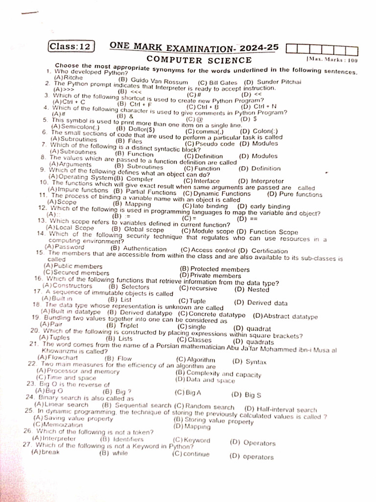 12-std-computer-science | PDF