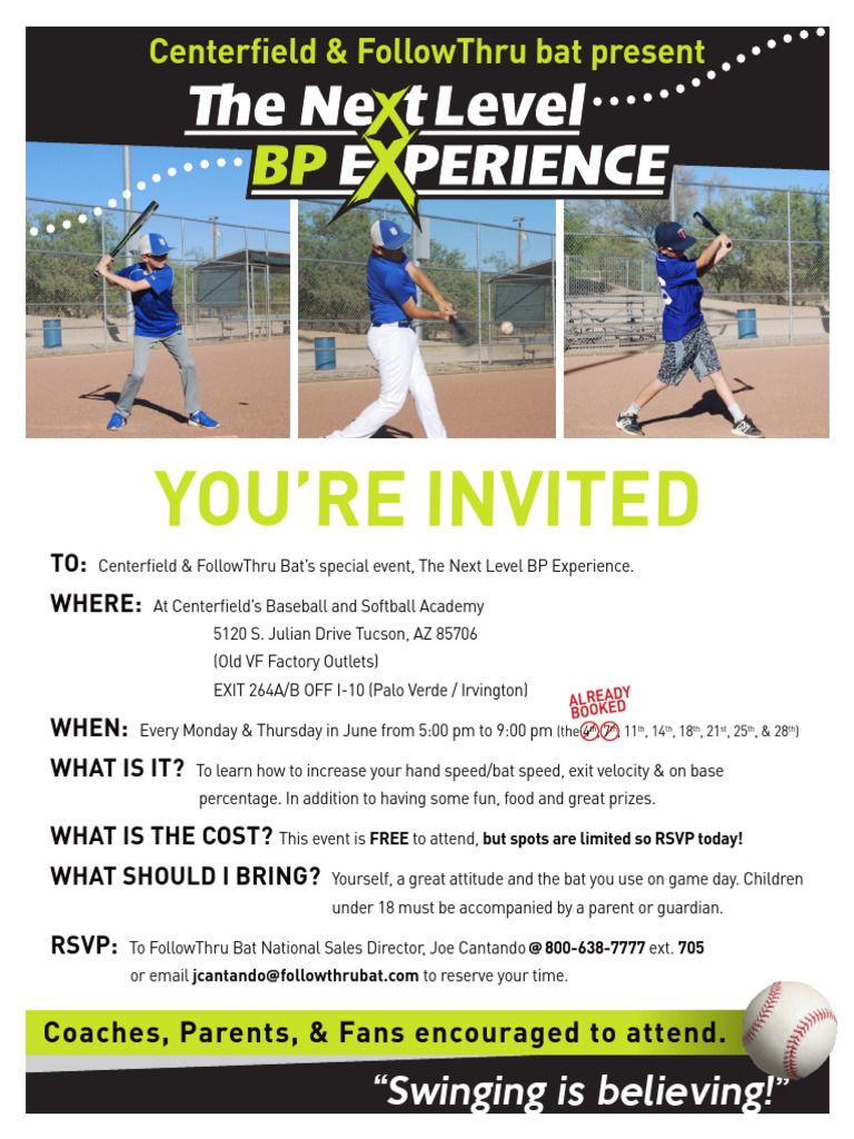 Next Level BP Experience Invitation2 | PDF