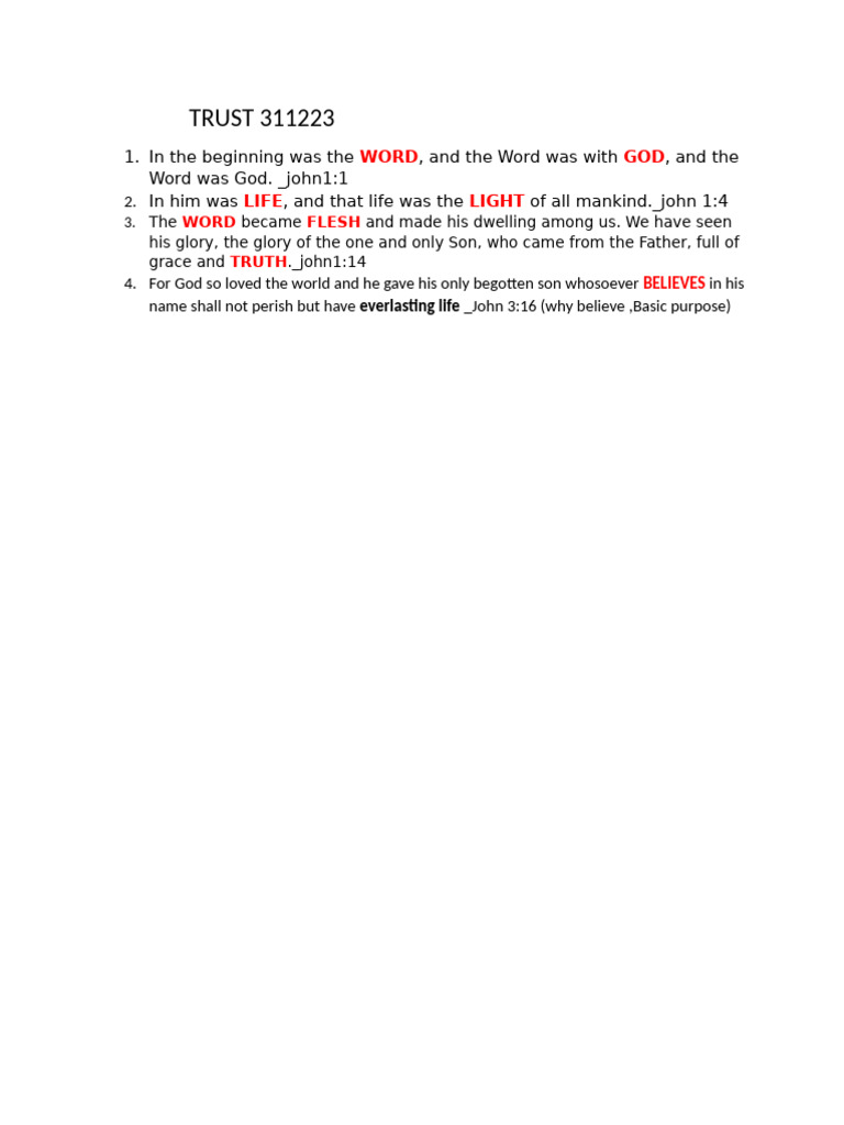 Understanding Faith and Belief in God | PDF