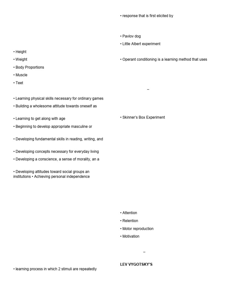 Understanding Late Childhood Development | PDF | Learning ...