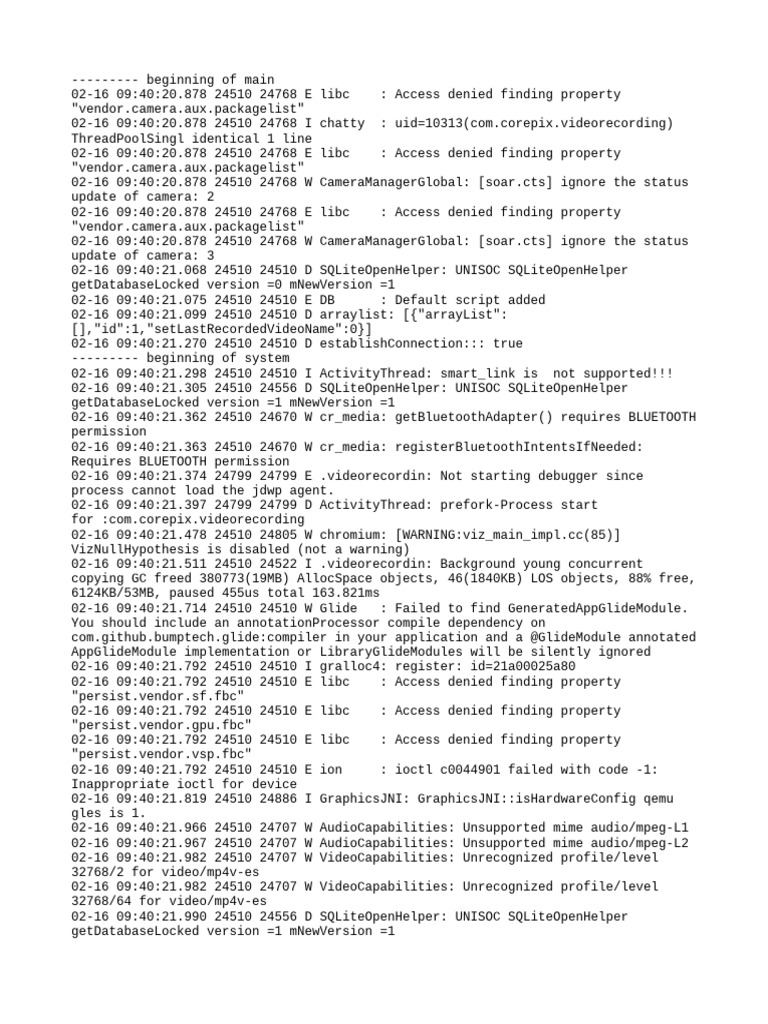 Teleprompter App Debug Log | PDF | System Software | Computer Architecture