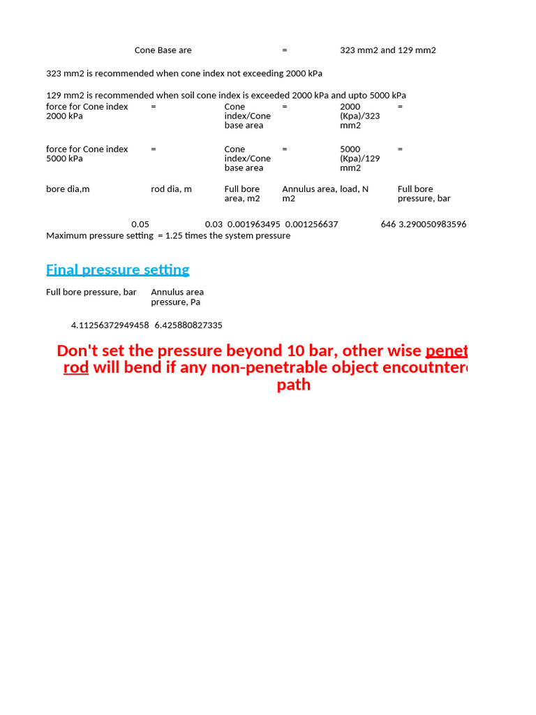 Cylinder Pressure Calculation Guide | PDF