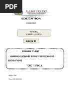 Grade 12 Business Studies Notes Term 1 2025 | PDF | Recruitment ...