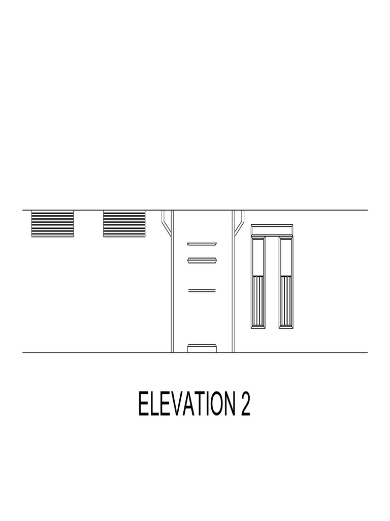 Interior Design Cafe Plan ELEVATION 2 (1) - Layout1 | PDF