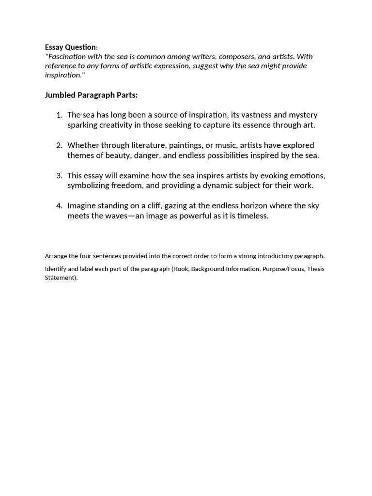 ASL Essay Intro para | PDF | Essays | Human Communication