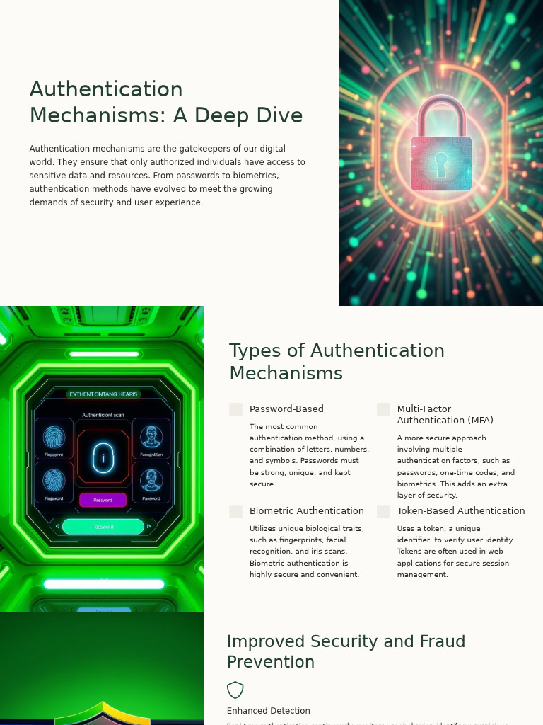 3.11 Authentication Mechanisms | PDF | Authentication | Security