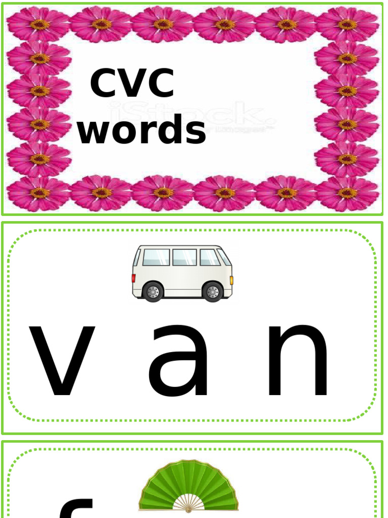CVC Words | PDF