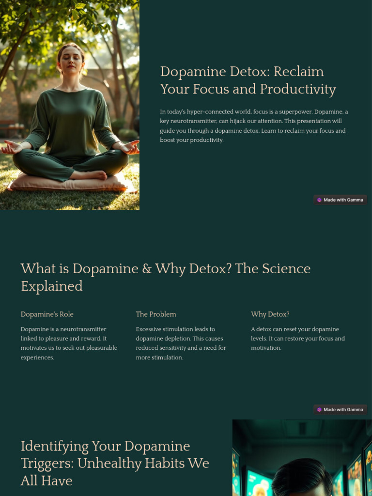 Master Your Dopamine Detox Journey | PDF | Dopamine | Mindfulness