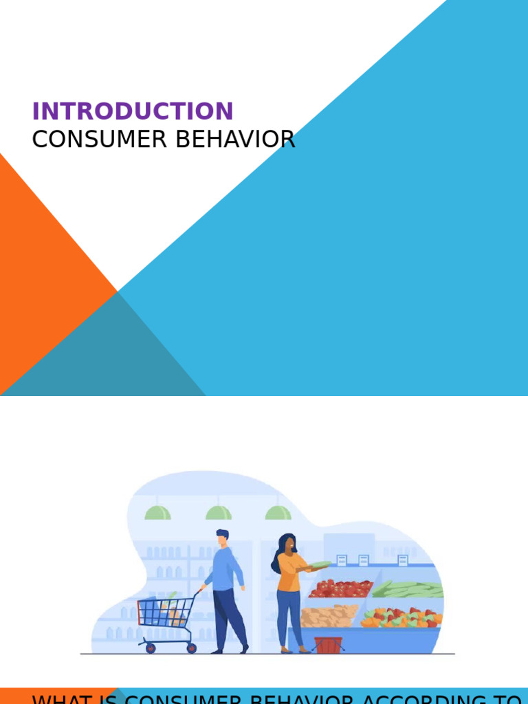 Understanding Consumer Behavior Essentials | PDF | Marketing | Consumer ...