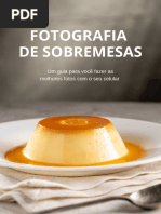 E Book Completo Fotografias de Sobremesas | PDF | Câmera | Aplicativo para celular