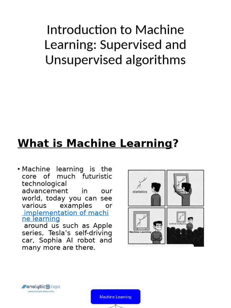 Introduction To Machine Learning | PDF | Machine Learning | Statistical ...