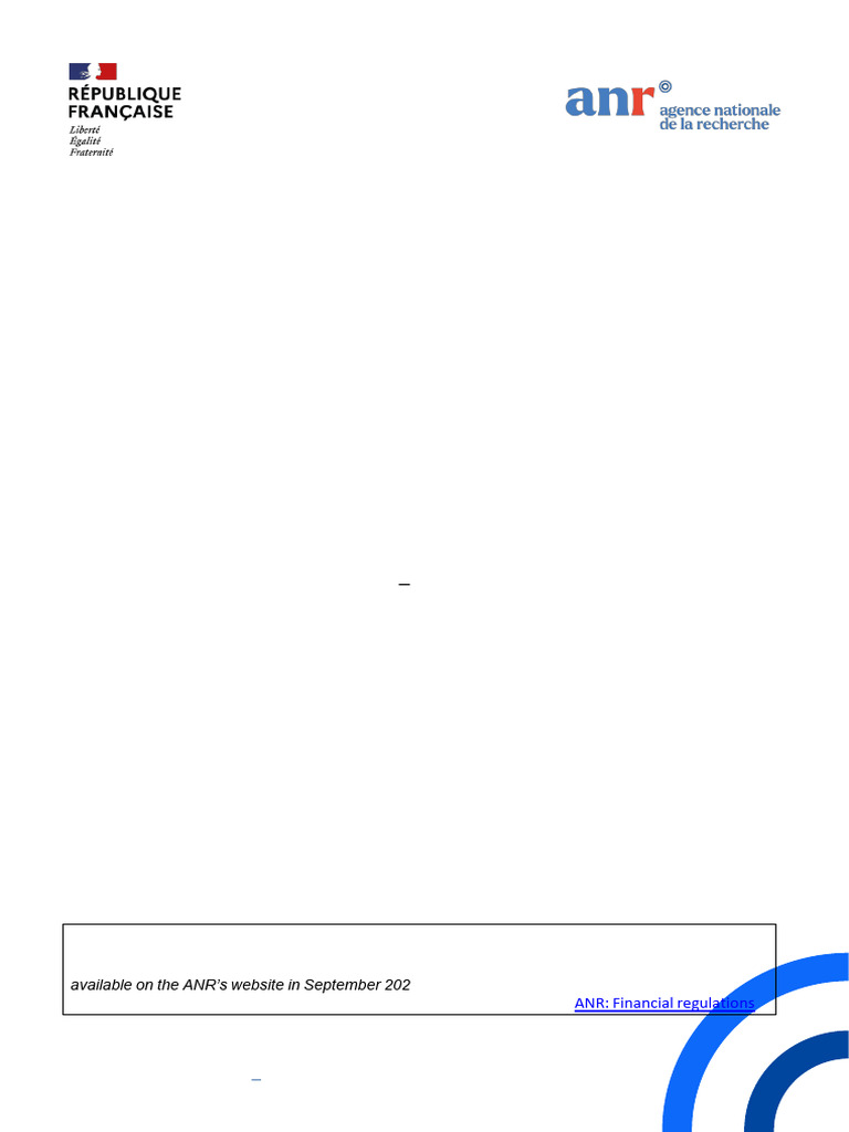 ANR AAPG 2025 en | PDF | Science | Neuroscience