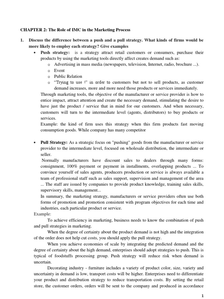 Chap1 7 | PDF | Marketing Communications | Promotion (Marketing)