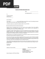 Debit Letter Format | PDF