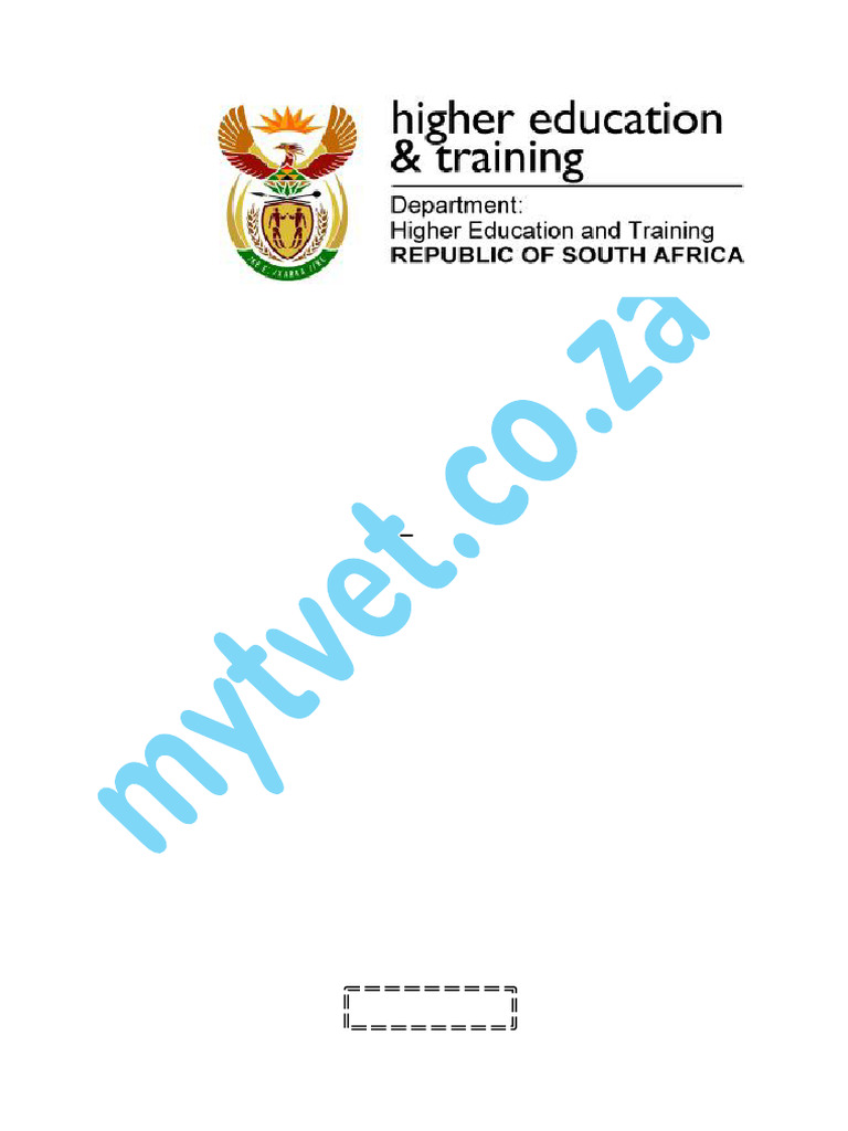 3 N1 Engineering Science August 2022 Question Paper | PDF | Force ...