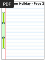 Write A Short Paragraph (5-7 Sentences) About Your Last Weekend. Use 3 ...