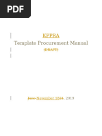 PPMP 2026 Template | PDF | Procurement