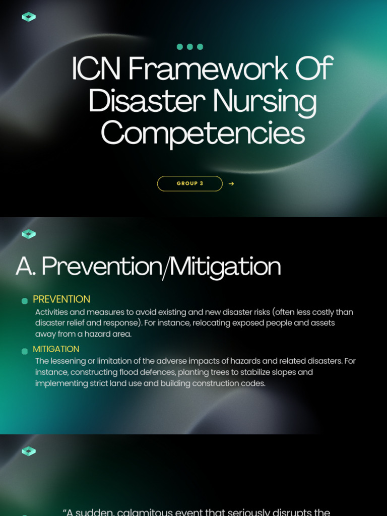 Disaster Nursing Competencies Framework | PDF | Emergency Management ...