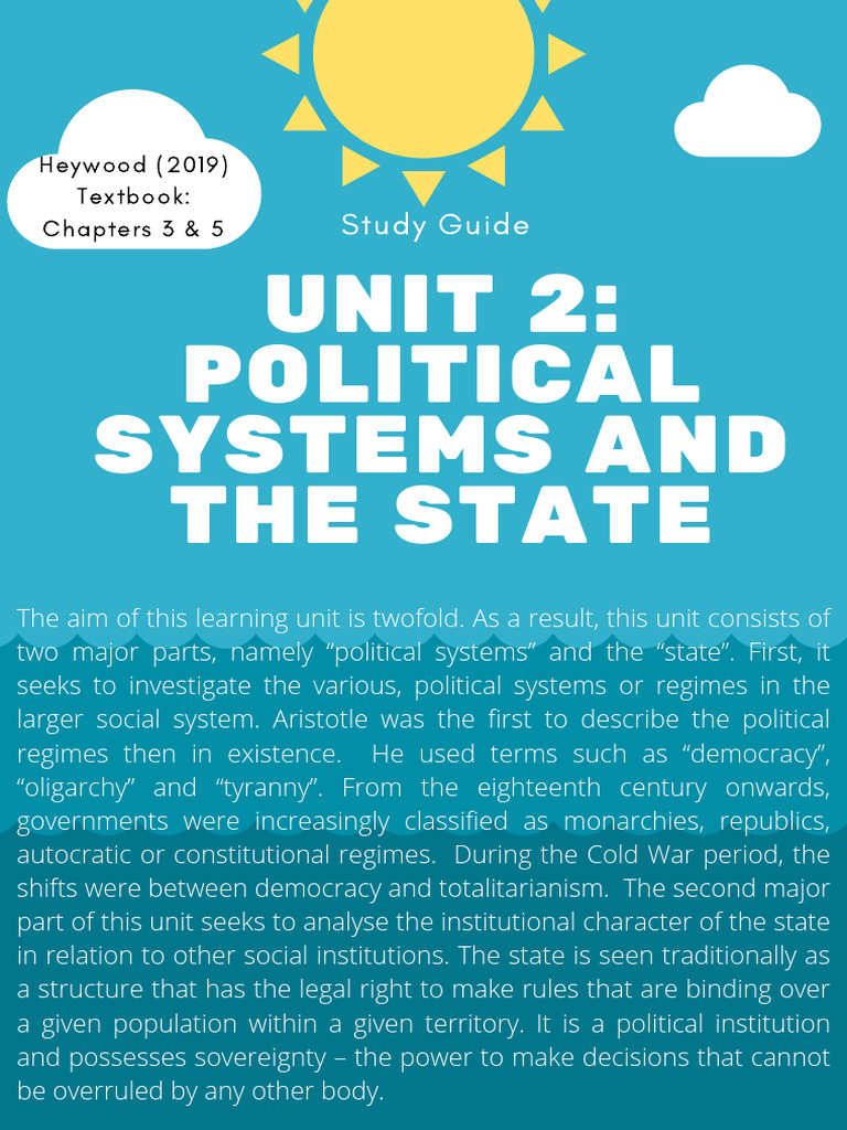 Unit 2 Outline | PDF | Democracy | Political Ideologies
